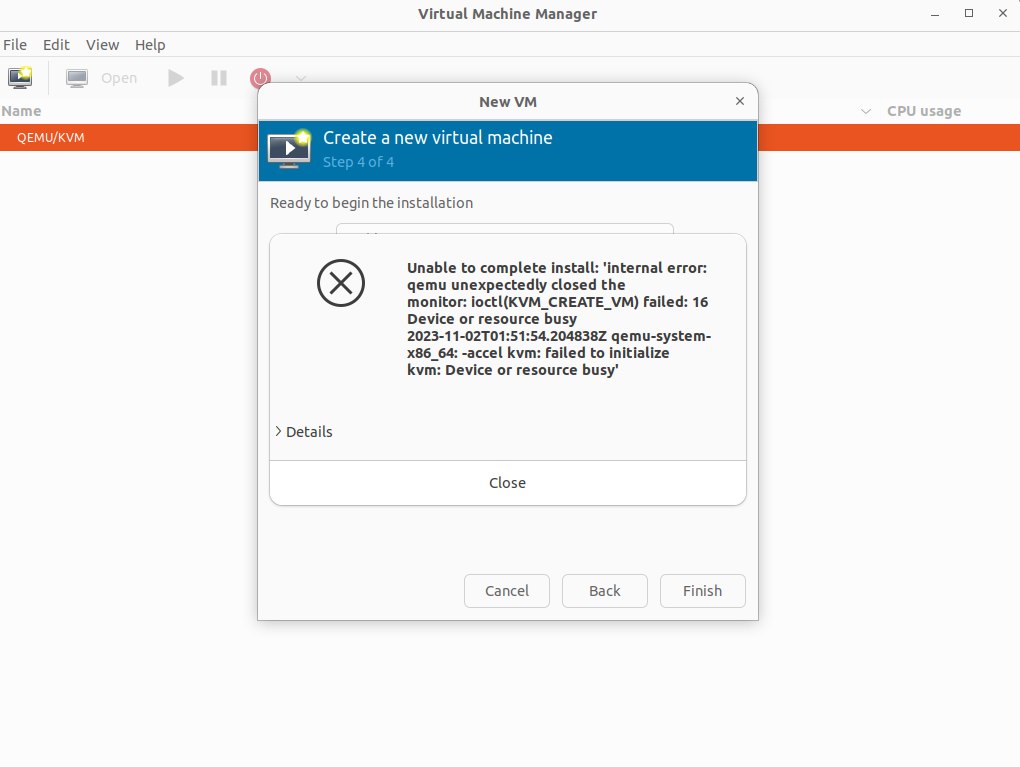 Ubuntu中安装使用QEMU/KVM/virt-manager运行虚拟机 - beaclnd - 博客园